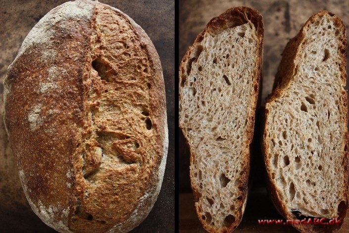Surbrød med rugmel