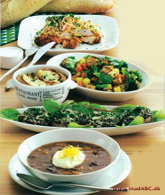 Mad med brød - lette retter hvor du har brug for dit gamle brød